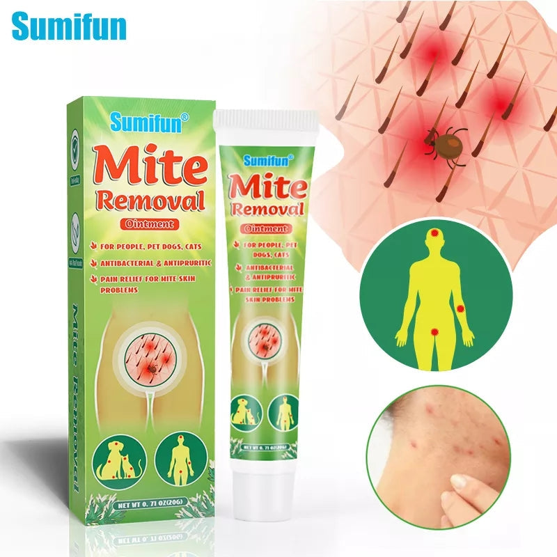 Mite Removal Ointment | Topical Cream for Eliminating Scabies Rash, Pu ...