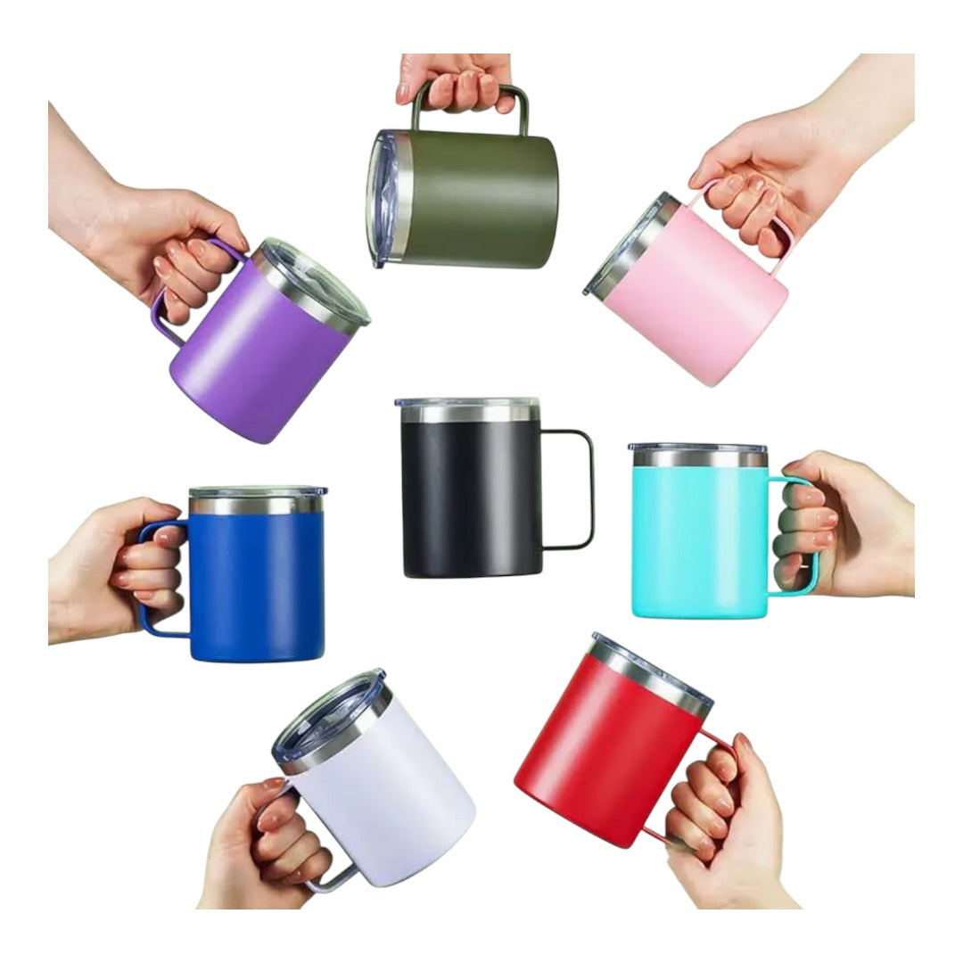 Luscious Stainless Steel Vacuum Mug With BPA-Free Lid - 360ml ...