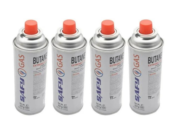 Safy Gas Butane Canisters 4Pack – Megamall Online Store