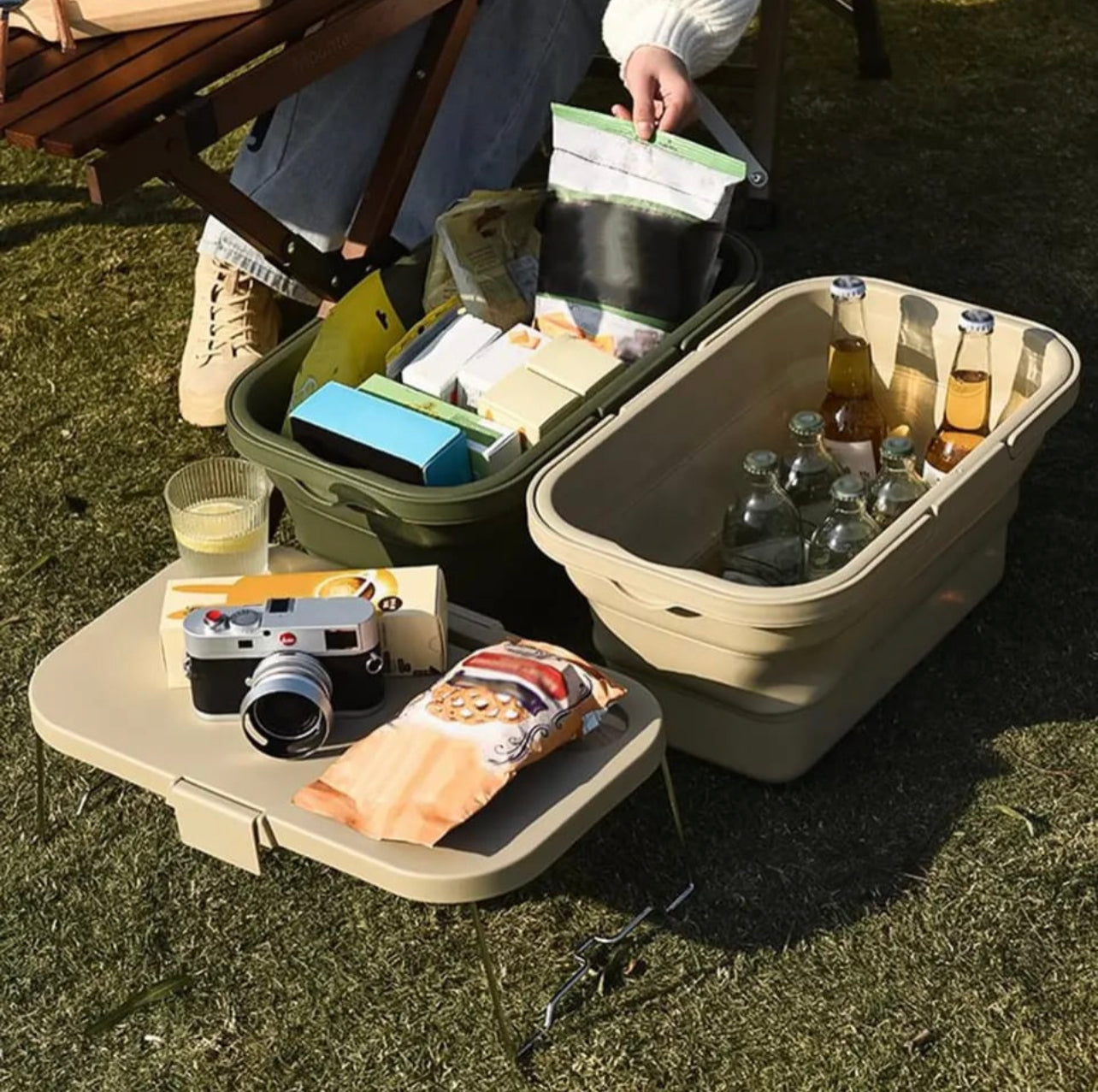 Multi-Functional Folding Picnic Box – Megamall Online Store