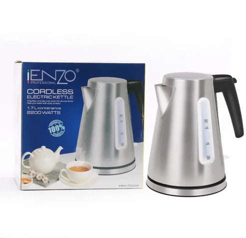 ENZO 1.7 L Stainless Steel Electric Tea Kettle – Megamall Online Store