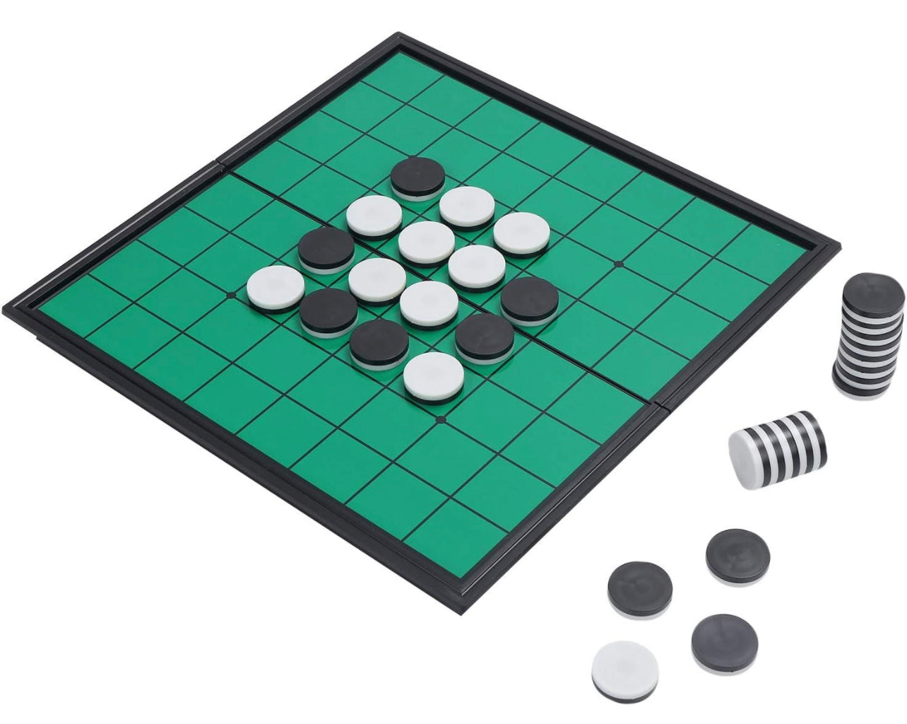Magnetic Portable Folding Reversi Othello Board Chess Standard Educati ...