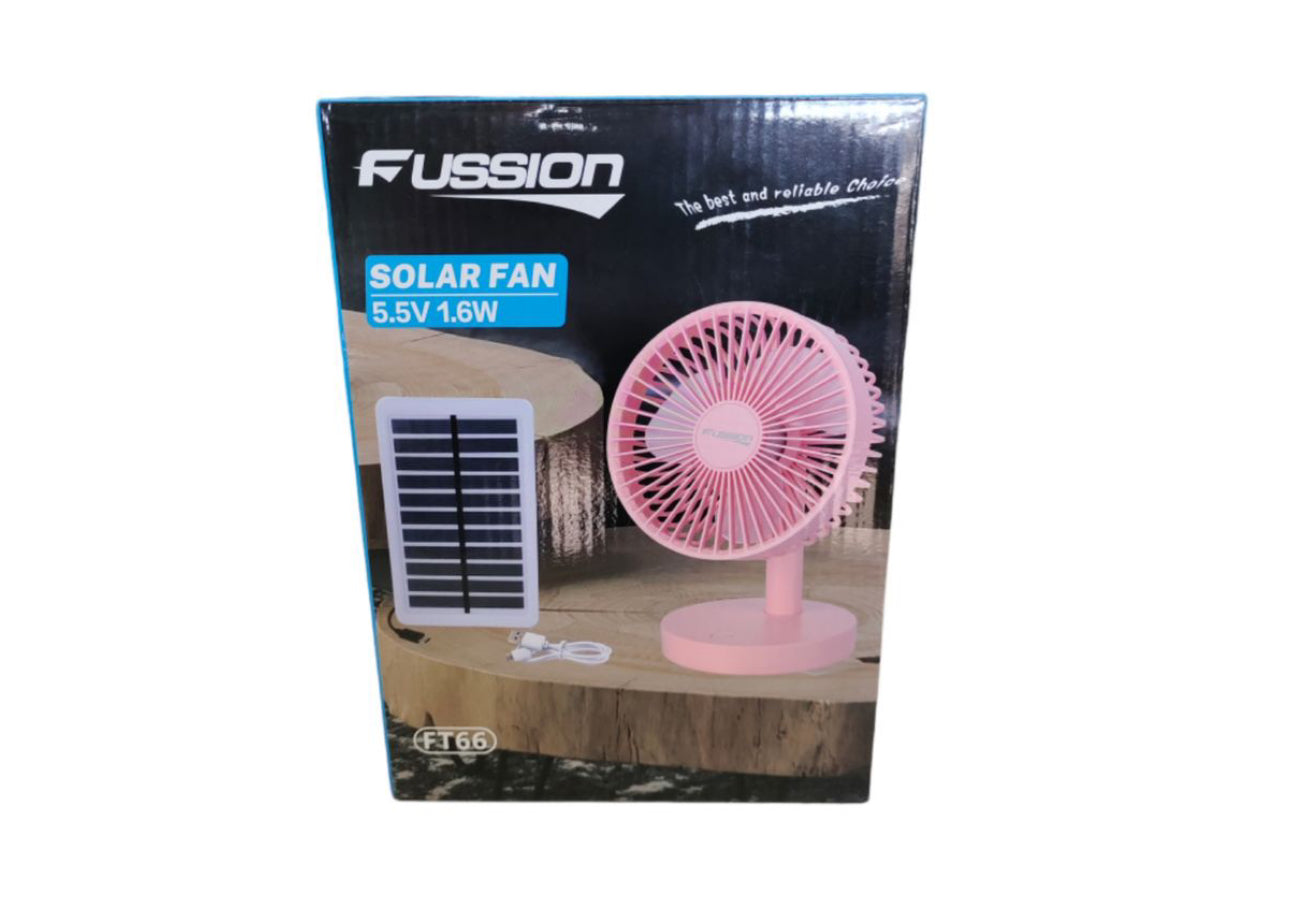 FUSSION Mini Solar Fan – Megamall Online Store