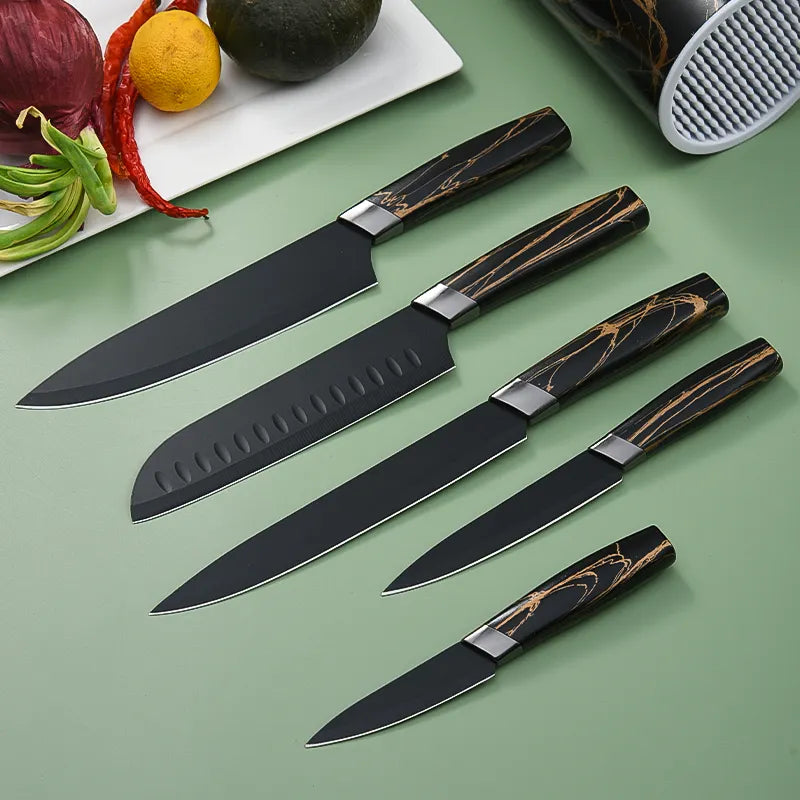 DAODAO Stainless Steel 6pc Knife Set – Megamall Online Store