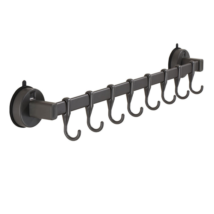 MHome Wall-Mount Kitchen Utensil Hanger Rack Suction Hooks – Megamall ...