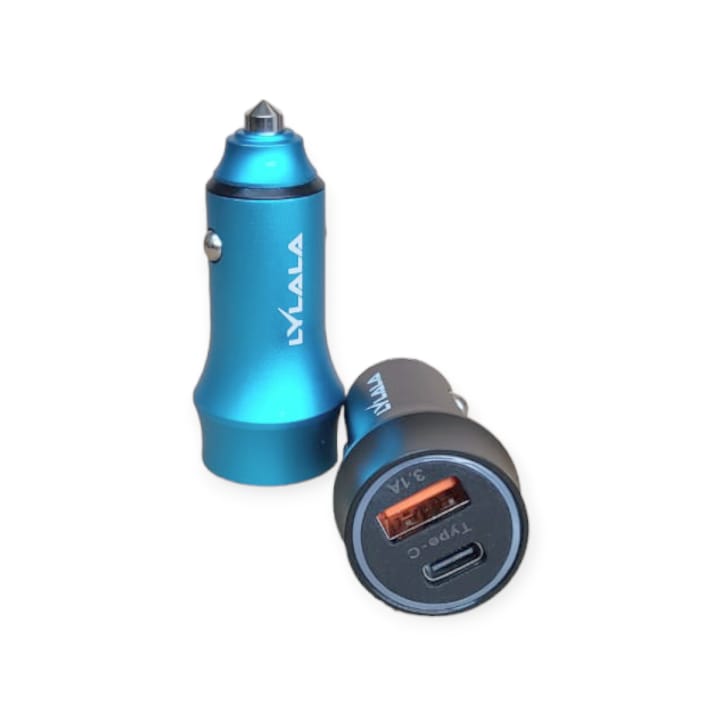 Lylala USB 3.1A +PD 25W Car Charger – Megamall Online Store