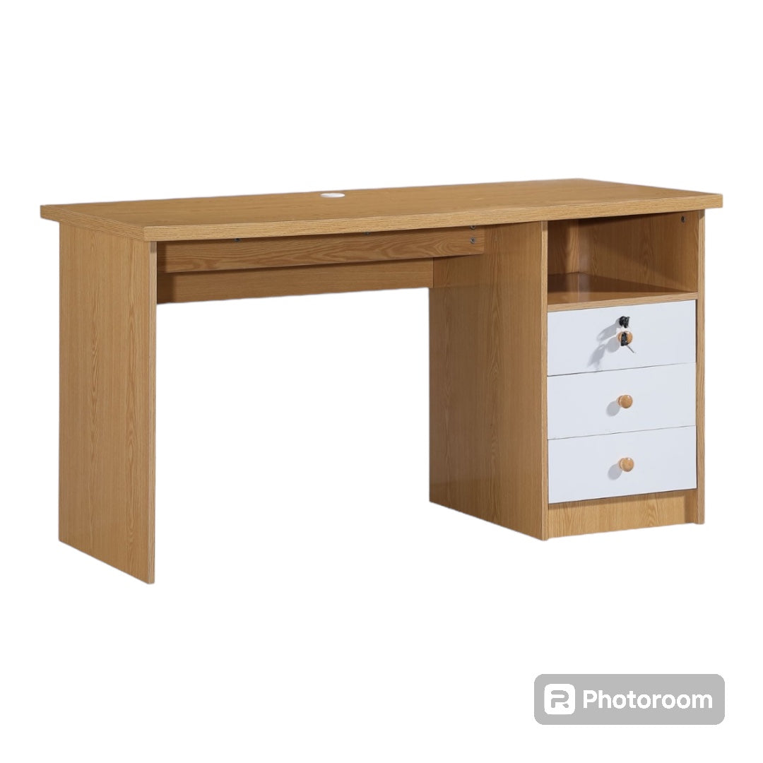 Office Desk With 3 Drawers - Options Available – Megamall Online Store