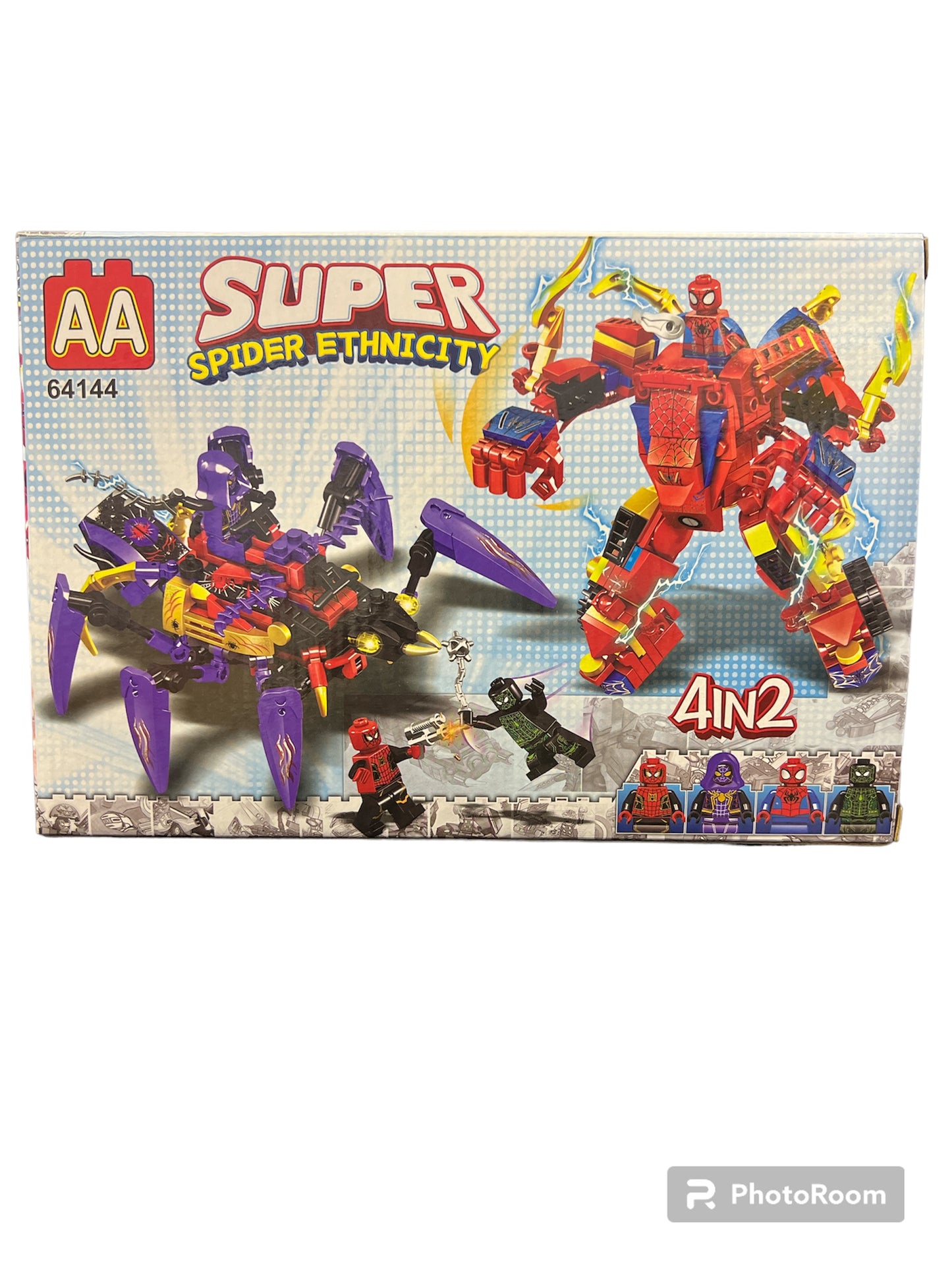 Super Spider Ethnicity Building Blocks 138pc – Megamall Online Store
