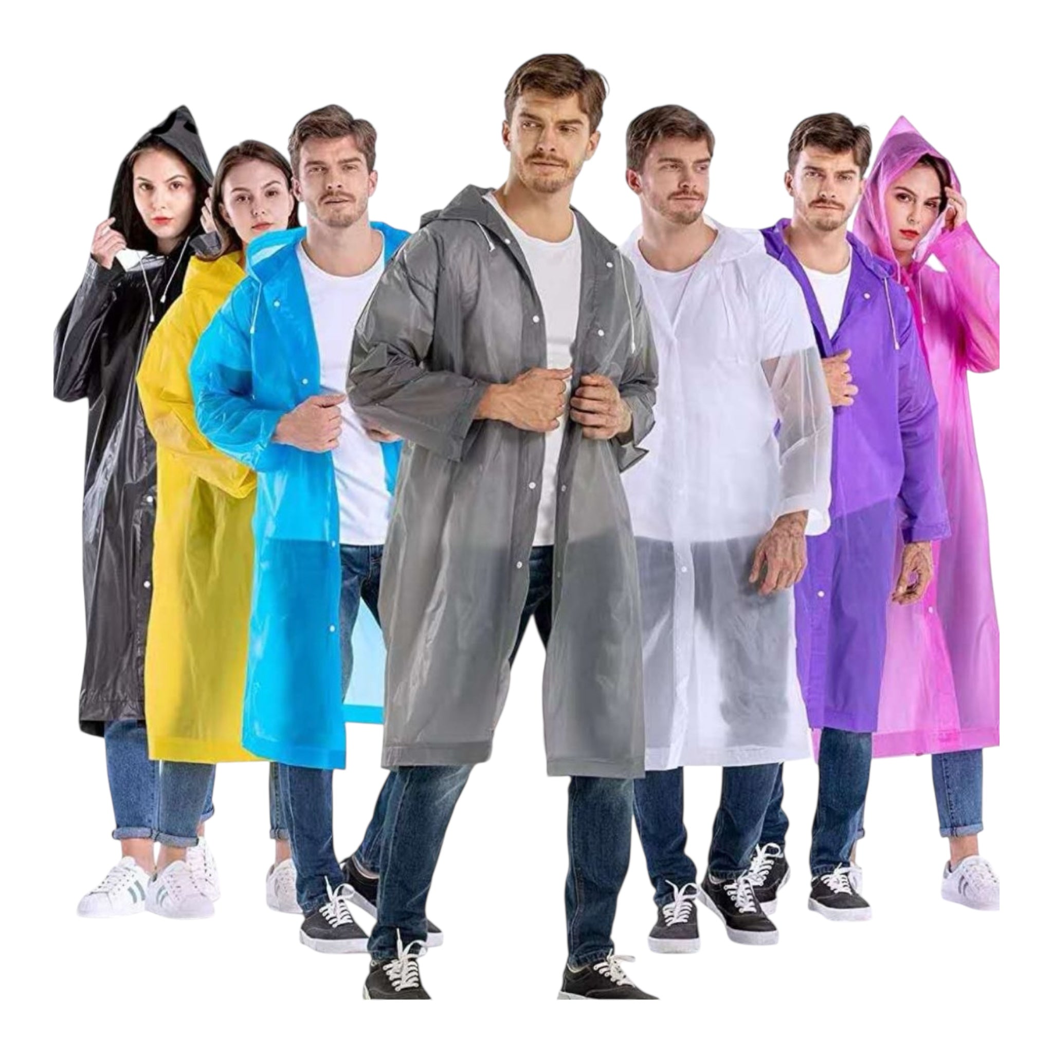 Unisex EVA Raincoats-Various Colours – Megamall Online Store