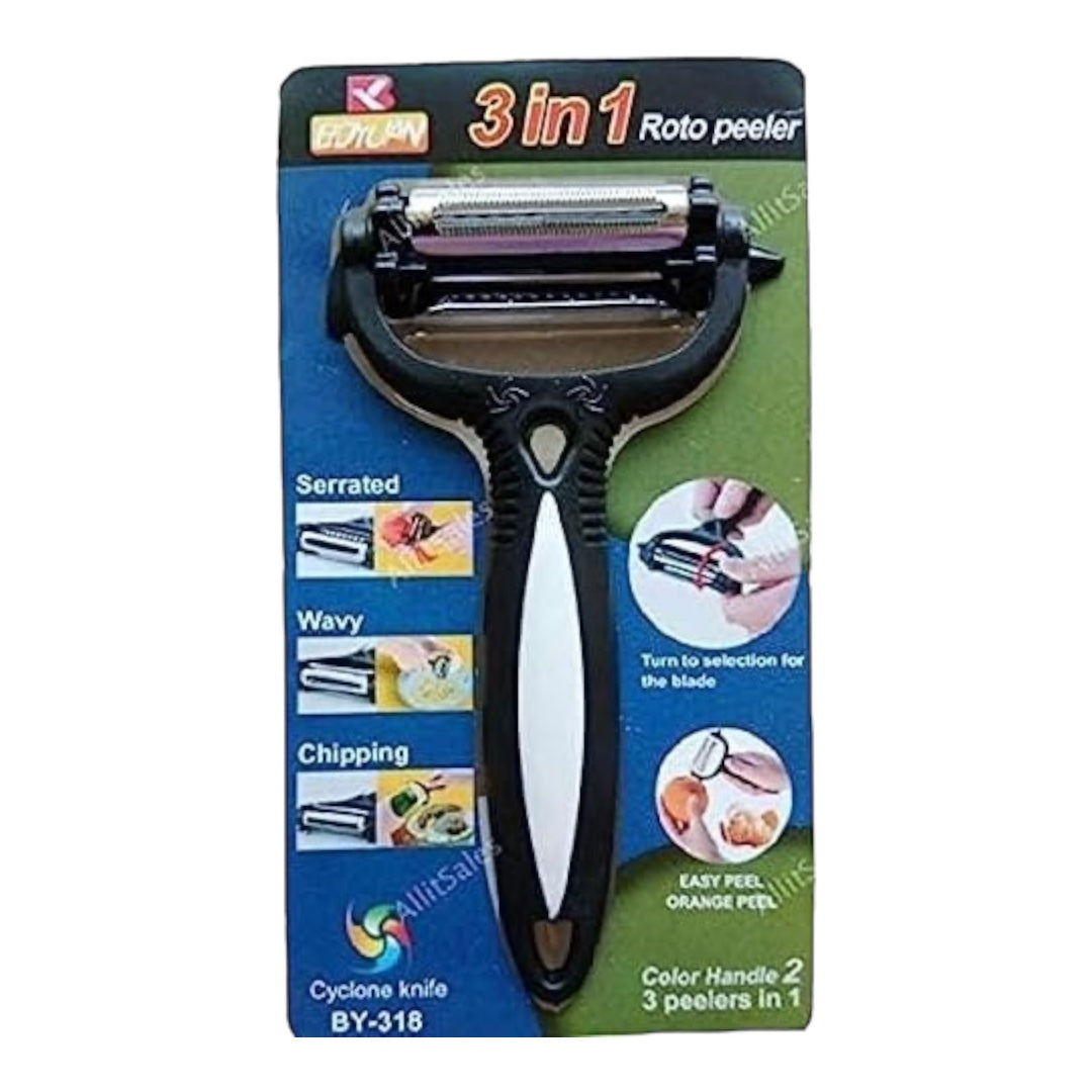 Roto Peeler 3 IN 1 -Various Colours – Megamall Online Store
