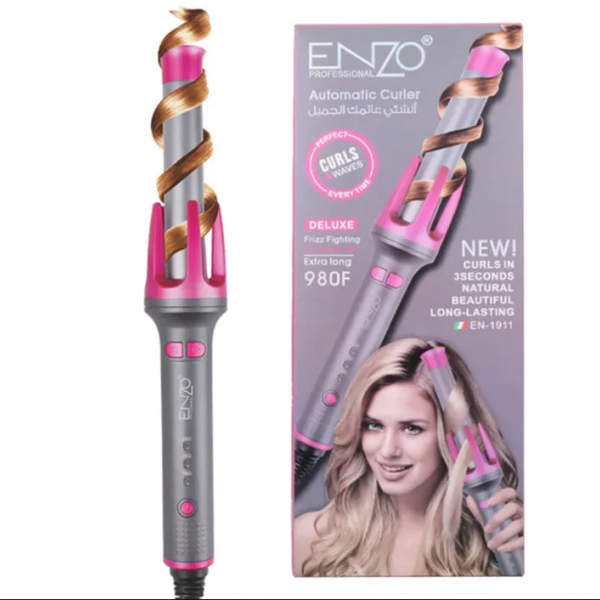 ENZO 360 Auto Rotating Curling Iron – Megamall Online Store