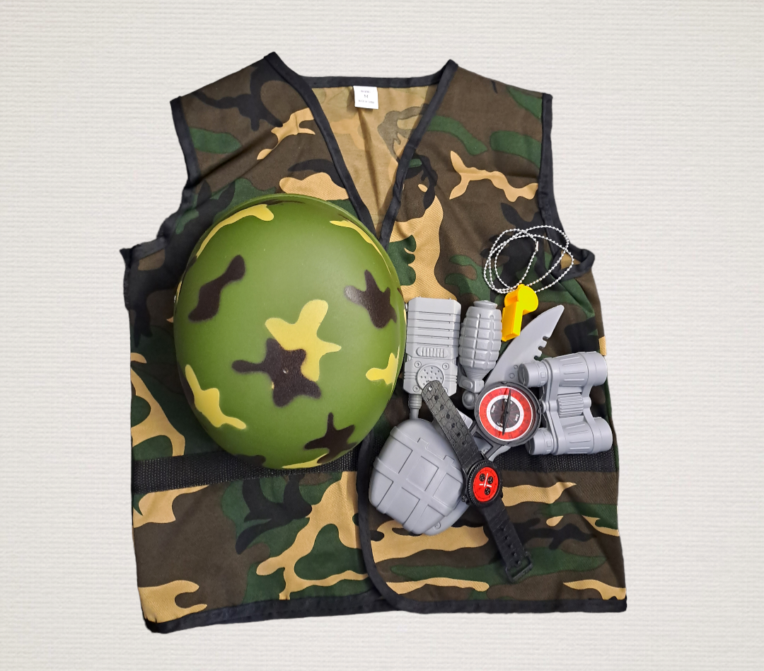 Kids Dress Up Army Set – Megamall Online Store