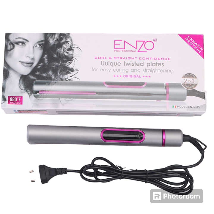 ENZO Heating Plate ED Hair Straightener – Megamall Online Store