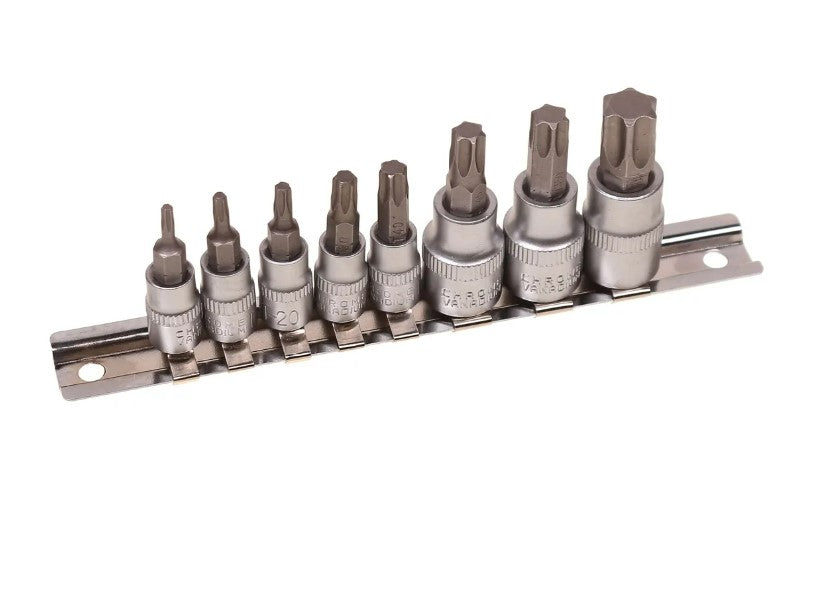 8 PCS 1/4"Male Torx Socket Set – Megamall Online Store