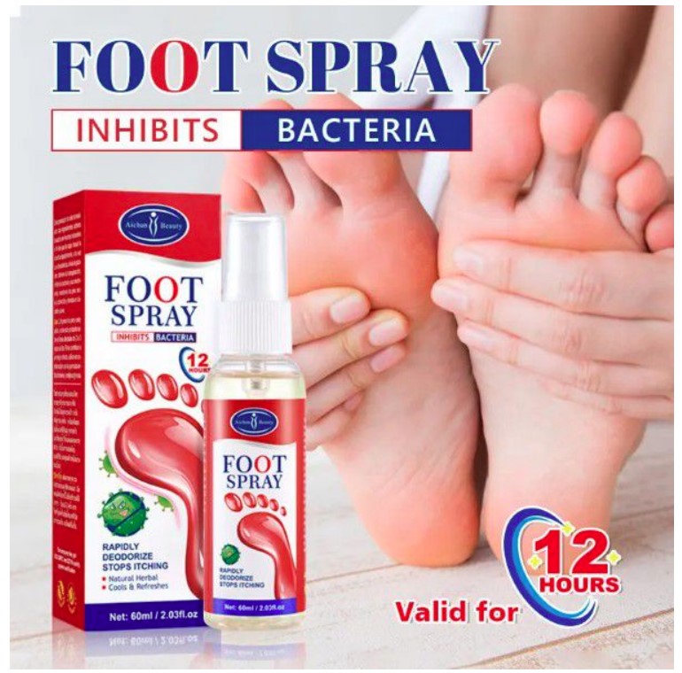 Sweaty Feet & Anti - Bacterial Foot Odour Spray – Megamall Online Store