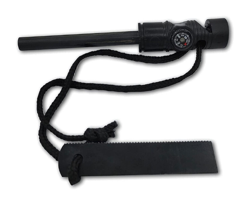 Fire Starter, Whsitle , Compass - 3 in 1 Survival Multi-Tool – Megamall ...