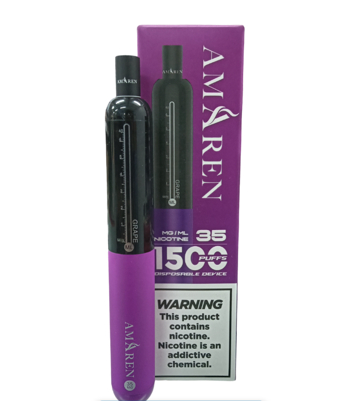 Amaren Vape - 35mg 1500 Puffs (Assorted Flavours) – Megamall Online Store
