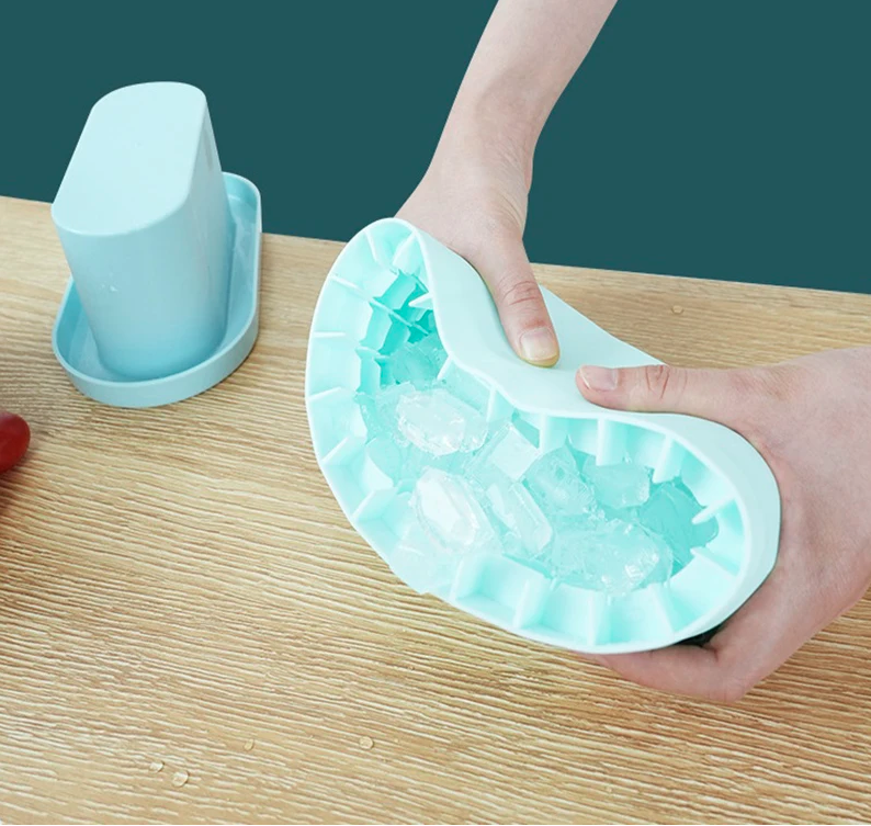 Ice Bucket Mold Easy-Release Quickly Freeze Silicone – Megamall Online ...