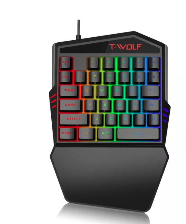 T Wolf One Handed Gaming Keyboard – Megamall Online Store