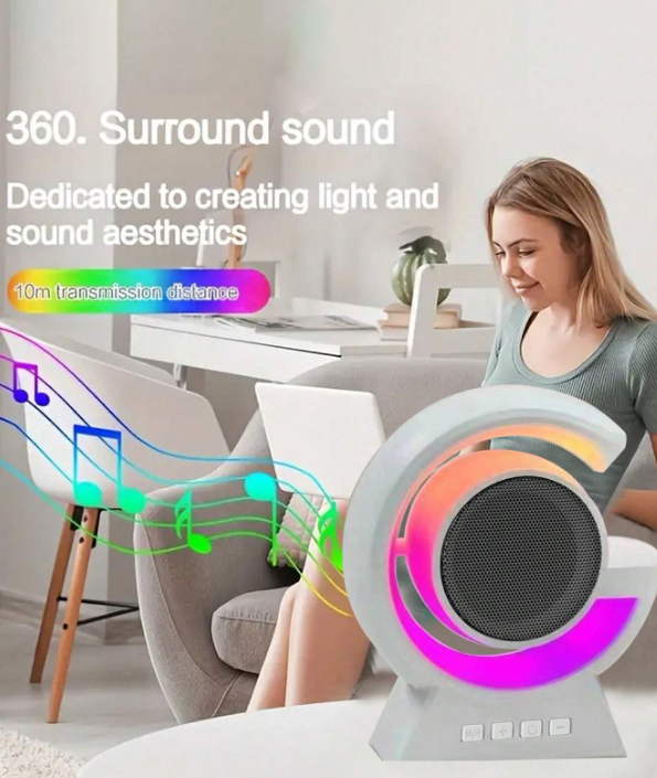 Speaker Bluetooth RGB LED Model G BX-39 Wireless Speaker TWS BX39 – Megamall Online Store