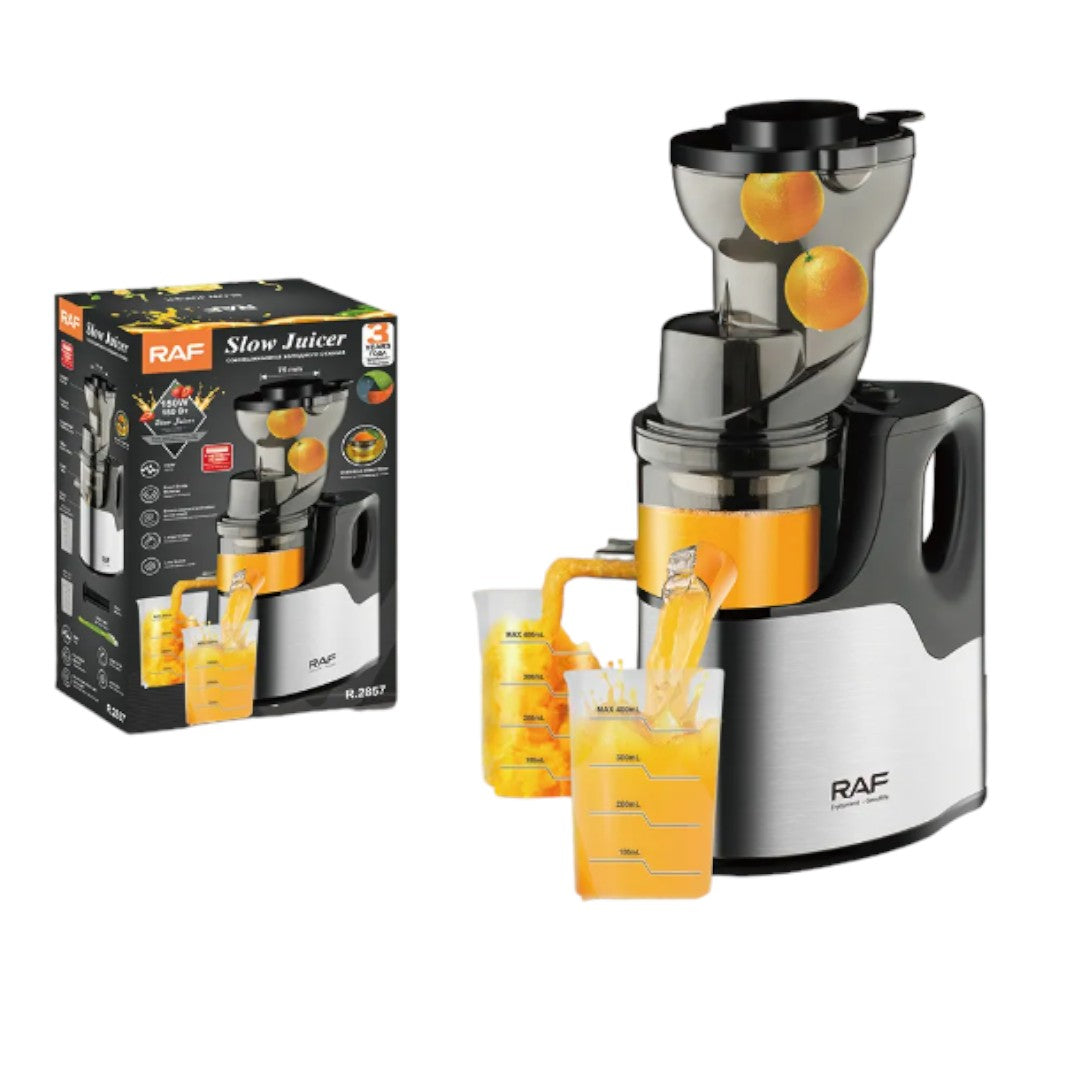 RAF New Stainless Steel Automatic Citrus Fruit juice Extractor Big Mou ...