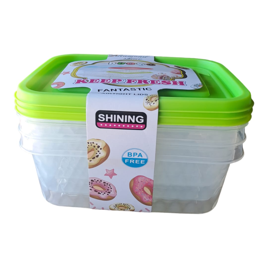 Food Container 3 Pcs – Megamall Online Store