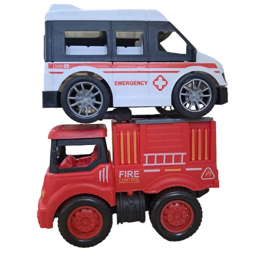 Emergency Vehicle Toys Set – Megamall Online Store