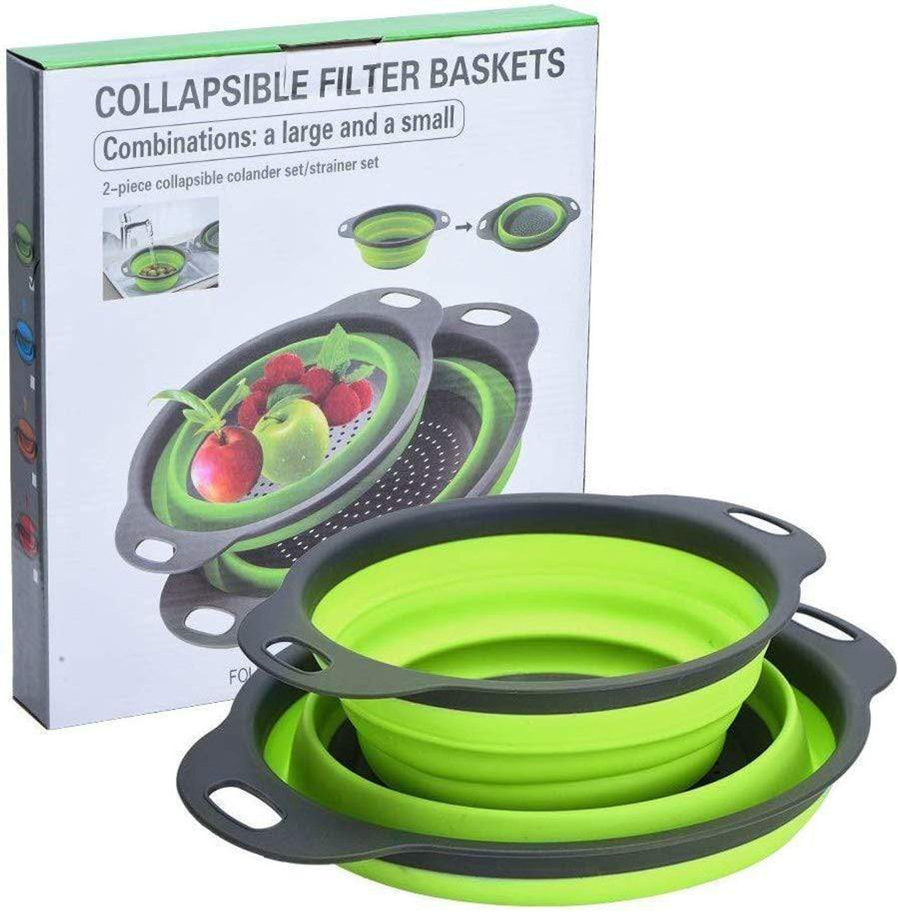2 Pcs Collapsible Filter Baskets – Megamall Online Store