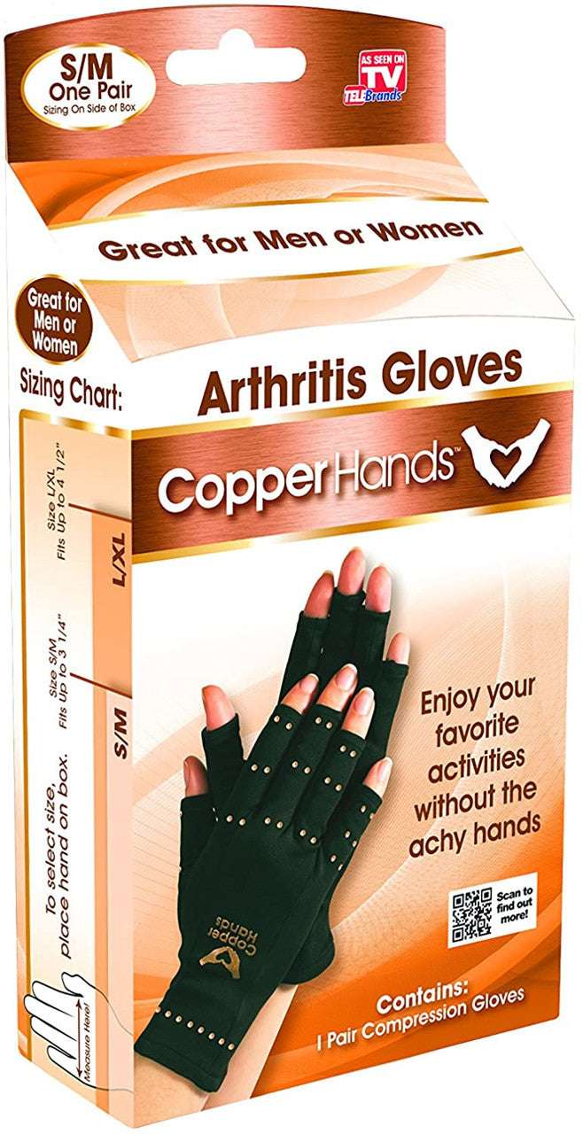 Copper Hands- Arthritis Compression Gloves – Megamall Online Store