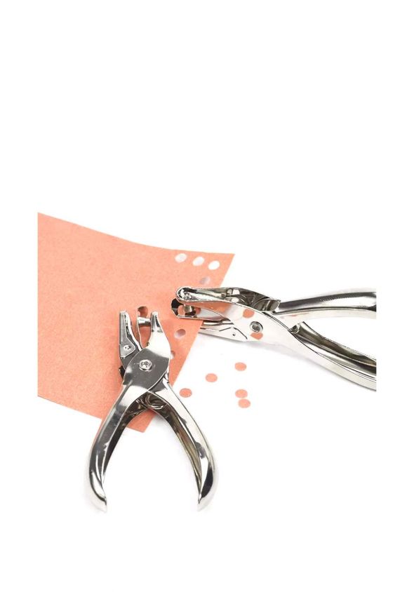 Metal Hole Puncher and Staple Remover Single Hole punch 6mm Paper Punc ...