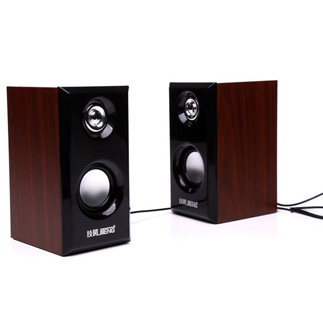 JITENG JT-092 2.0 Woodiness Multimedia Computer Speaker – Megamall ...