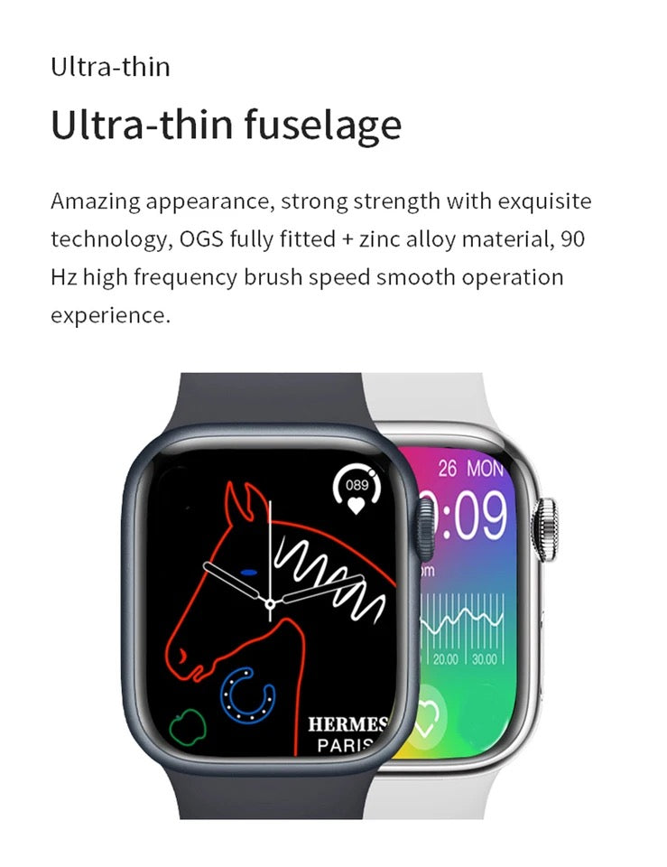 Original DM66 Smart Watch 1.99 Inch Custom Dia BT Call Sports Sleep Mo ...
