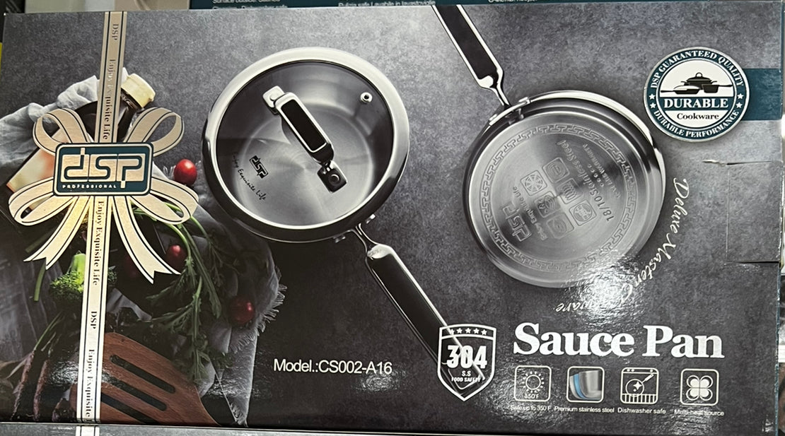 DSP Stainless Steel Sauce Pan – Megamall Online Store