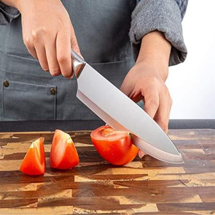 King Gary Kitchen Knife 7inch Stainless Steel Ultra Sharp Steel Knife ...