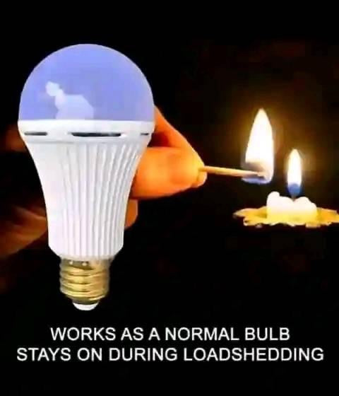 Load Shedding LED Light Bulbs – Megamall Online Store