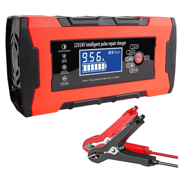 GEL & AGM 12V and 24V Intelligent Pulse Repair Battery Charger ...