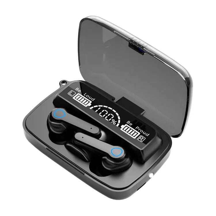 M19 Earbuds TWS Earphone Touch Control Wireless Bluetooth – Megamall ...