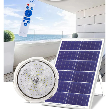 Solar Ceiling LED Light 200w With Remote Control – Megamall Online Store