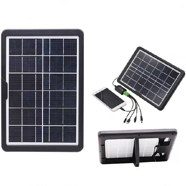 Solar Panel 8W With USB Port For Charging Small Electronics – Megamall ...