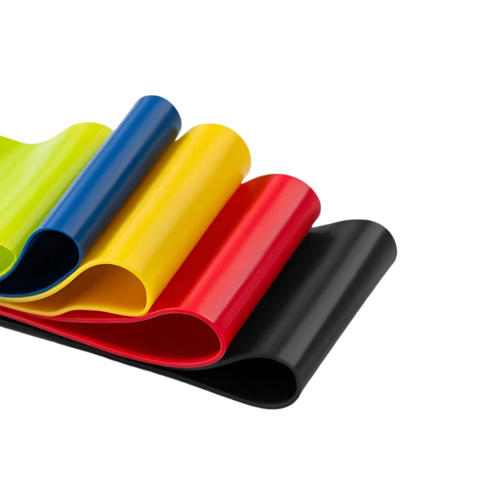 Pro-Sportz Resistance Loop Exercise Bands Set – 5 Levels for Home Fitn ...