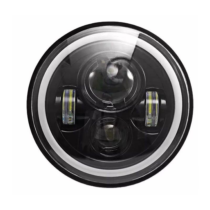 7 Inch Full Ring Round LED Headlight – Megamall Online Store