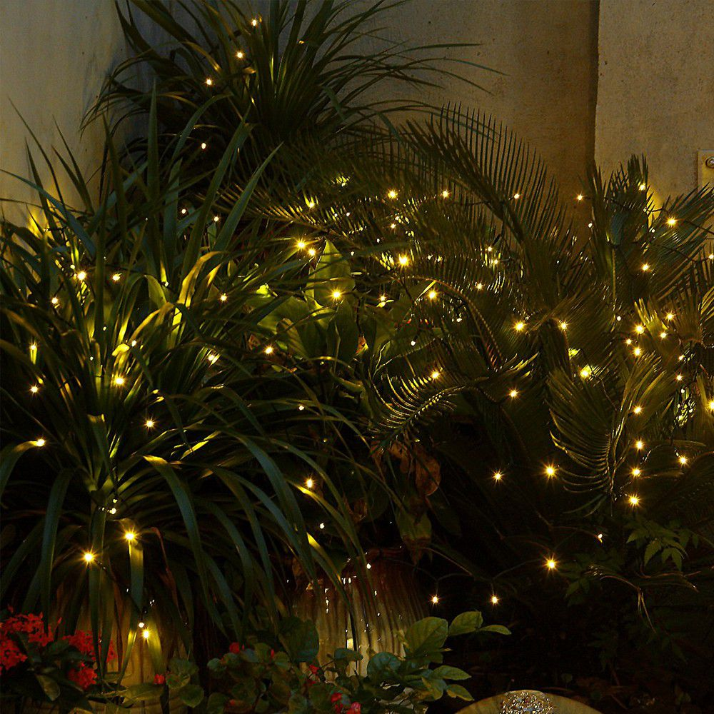 100 LED Bulb Solar String Lights - Warm White – Megamall Online Store