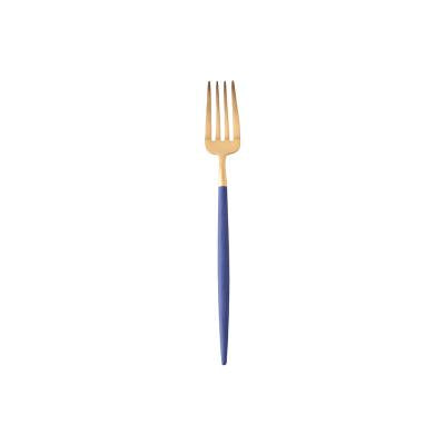 Tea Forks blue/gold 6pcs – Megamall Online Store