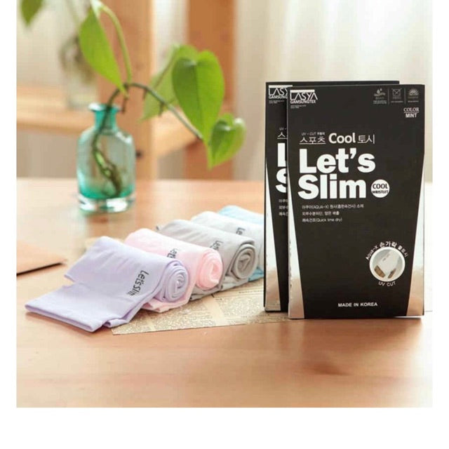 Summer Heat Protection Let's Slim Arm Sleeves UV Sun Protection Arm Co ...