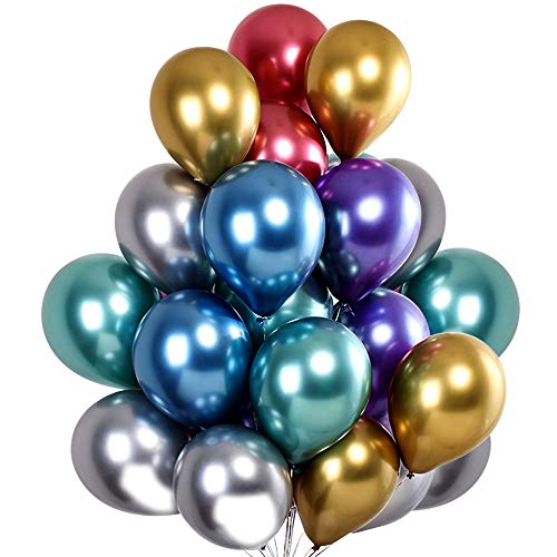 Assorted Metallic look Balloons – Megamall Online Store