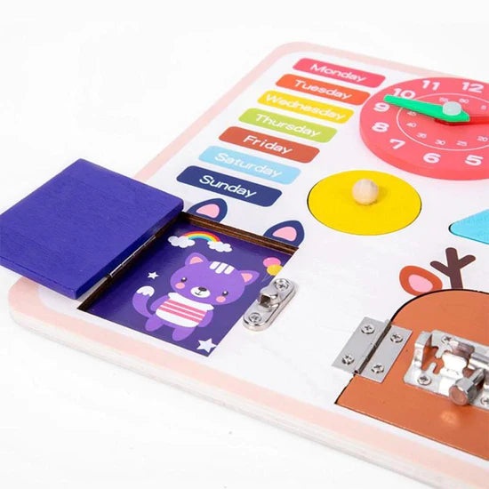 Open Busy Lock Board Toy – Megamall Online Store