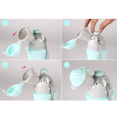 Travel Pee Urinal Potty Training Cup Bottle – Megamall Online Store