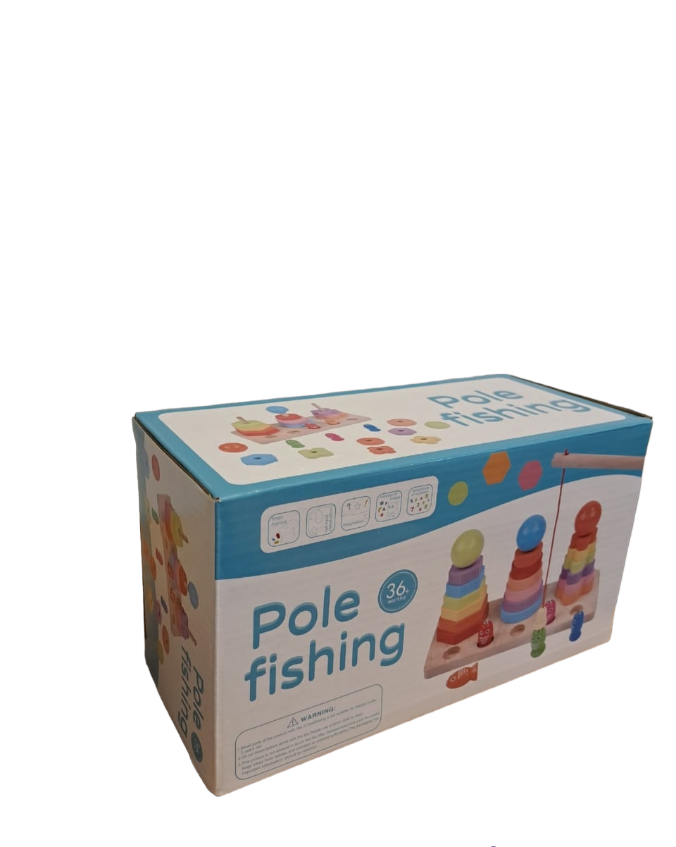 4in1 Colorful Geometric Stacker Building Blocks – Megamall Online Store