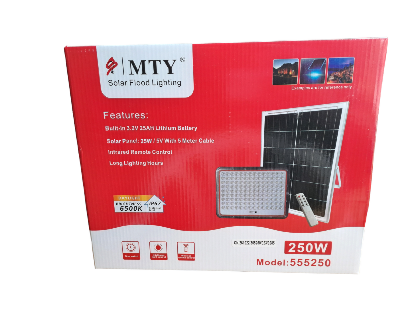 Solar LED Flood Spot Light 250W – Megamall Online Store