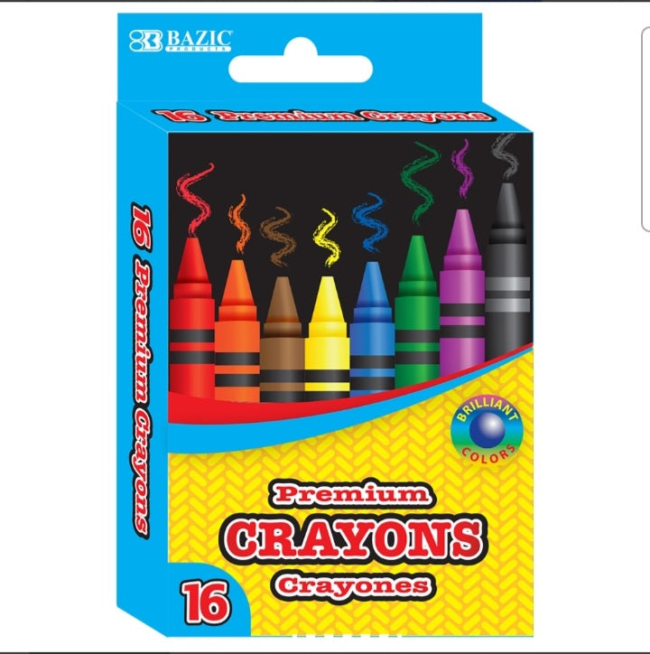 16pc Premium Crayons – Megamall Online Store